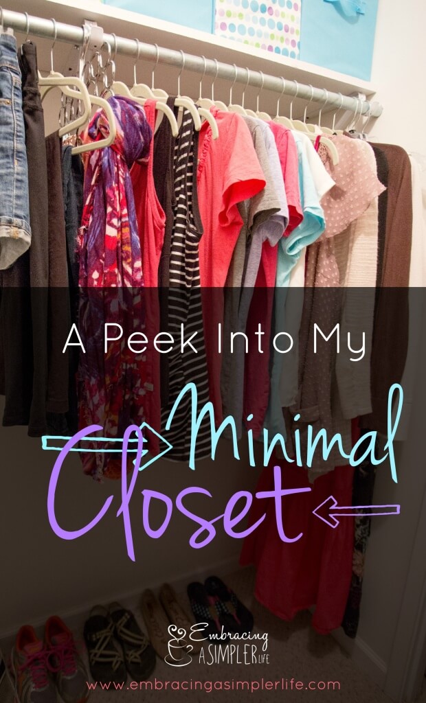 A Peek Into My Minimal Closet | Embracing a Simpler Life